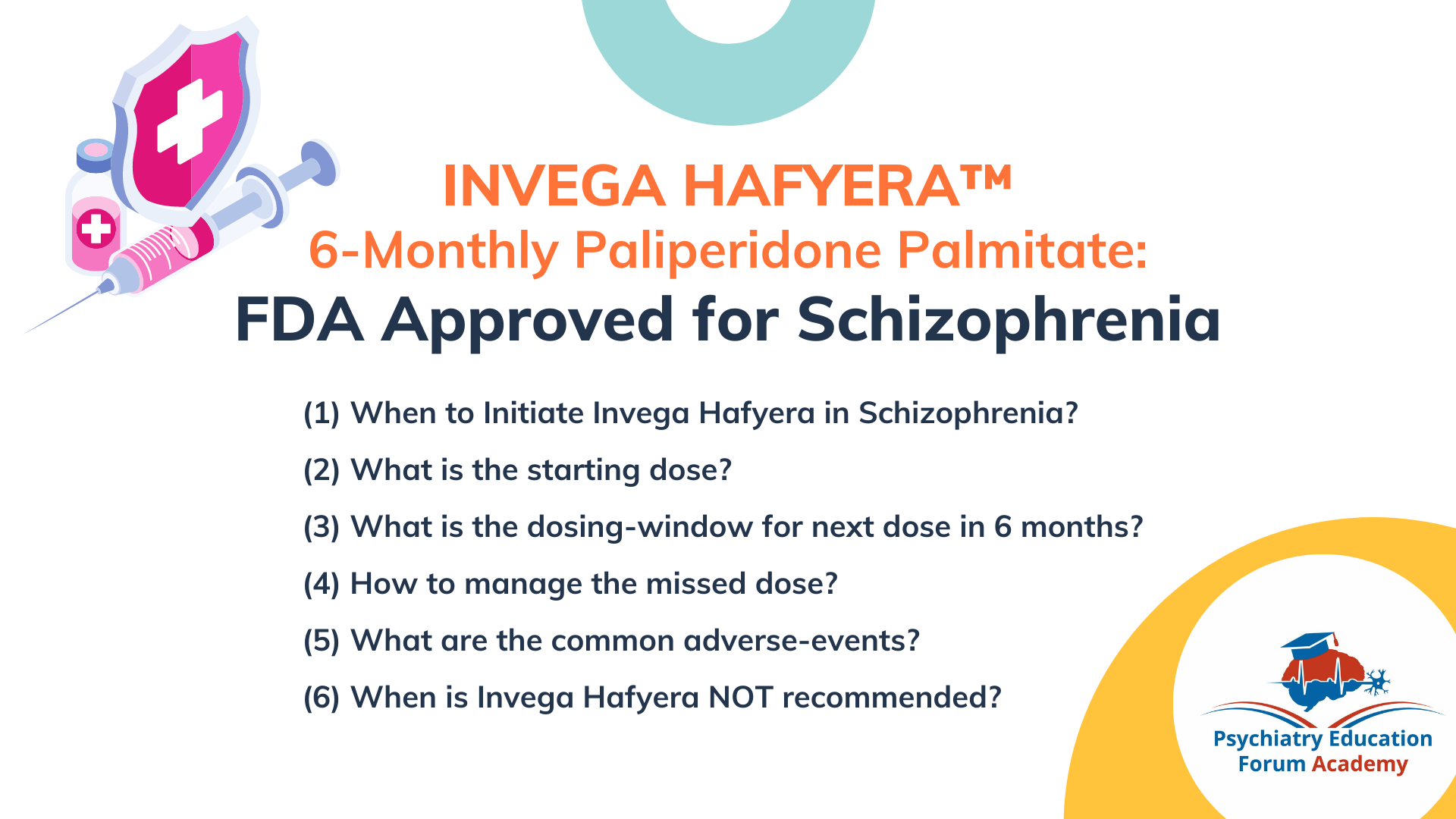 Invega Hafyera™ (6-monthly paliperidone palmitate): FDA Approved for ...