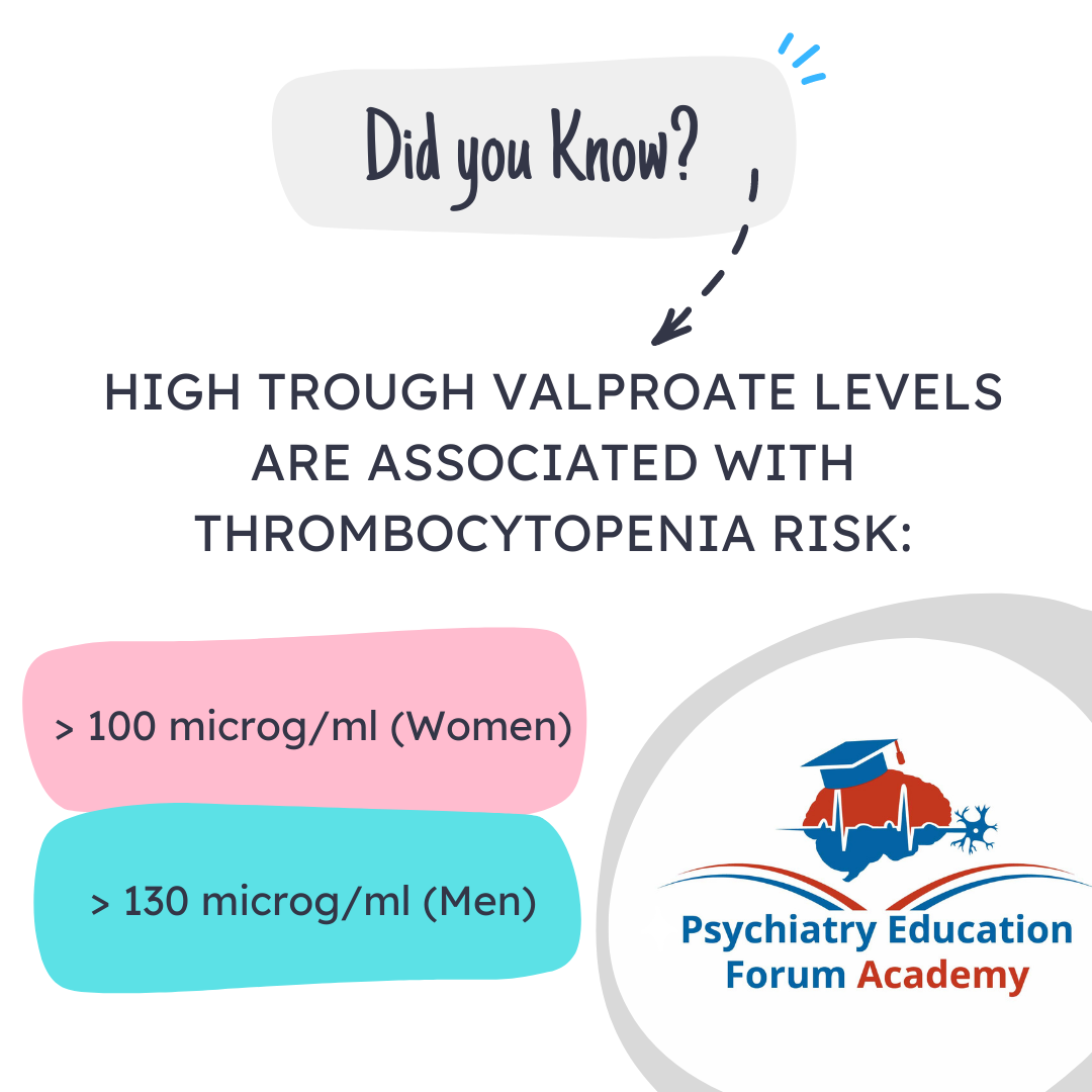 Valproate Adverse Events Management – Psychiatry Education Forum