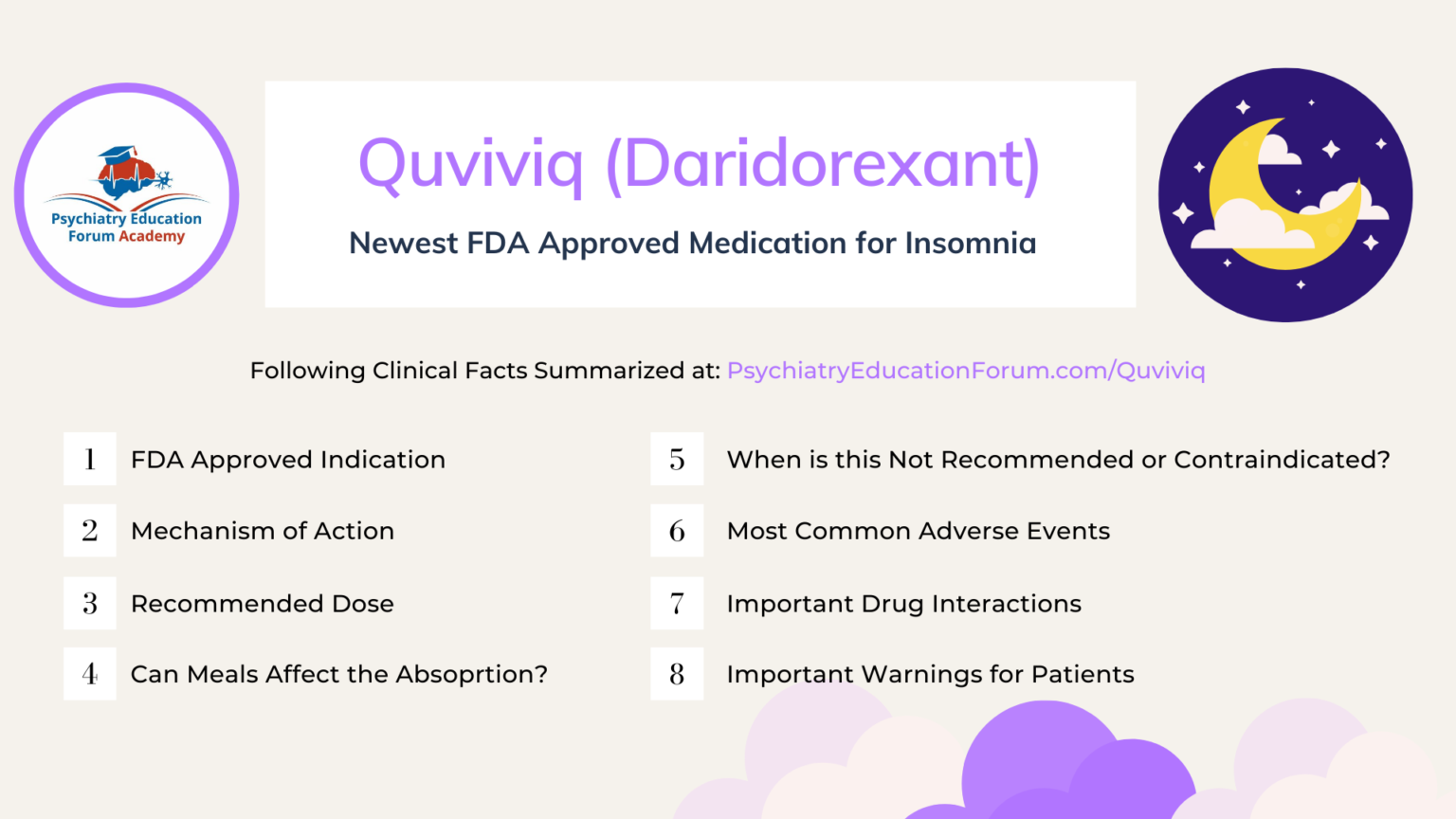 New Sleep Medication Approved: Daridorexant (Quviviq) – Psychiatry ...