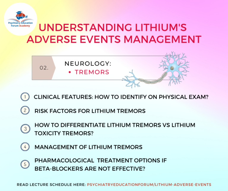 Lithium Induced Tremors – Psychiatry Education Forum
