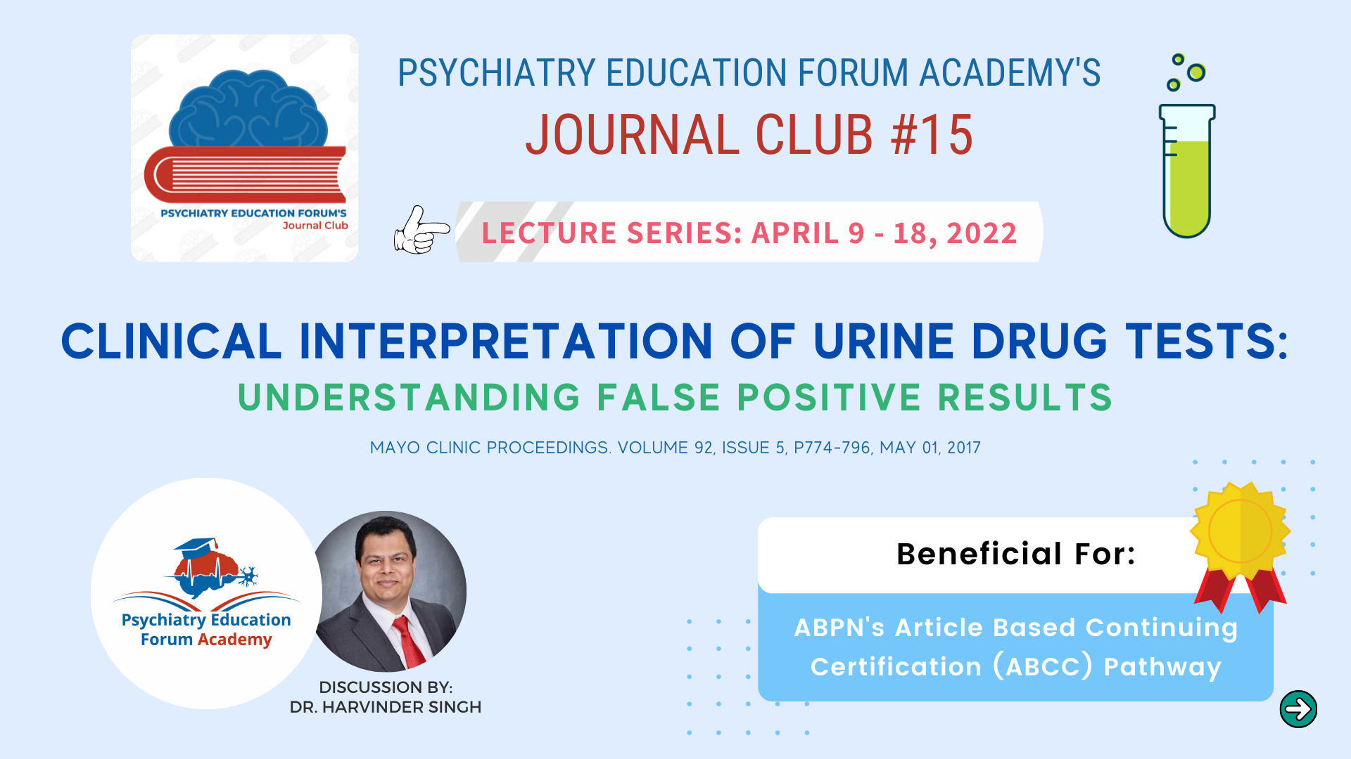 Urine Drug Tests: Benzodiazepines – Psychiatry Education Forum