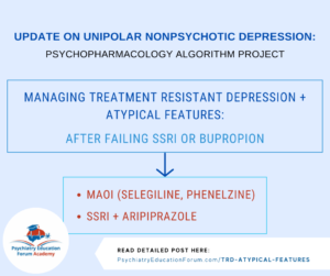 Managing Treatment Resistant Depression with Atypical Features ...